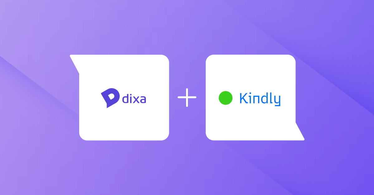 Dixa | Integrations - Kindly AI